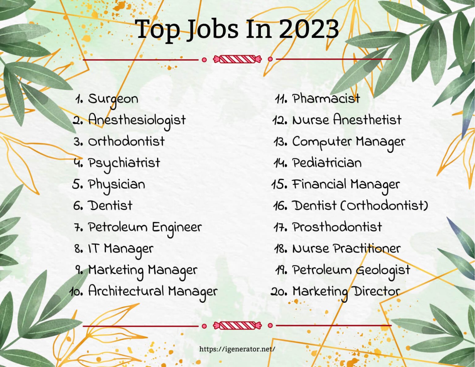 Free Random Job Generator | 1311 Job Ideas